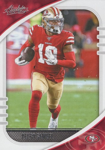 2020 Panini Absolute Football Deebo Samuel #93 49ers {BOX 22 D6} | eBay