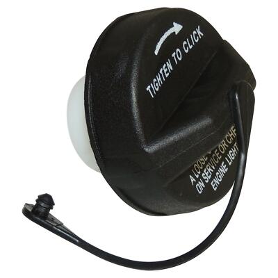 Non Locking Replacement Gas Cap w/tether fits Jeep Wrangler JK and TJ ...