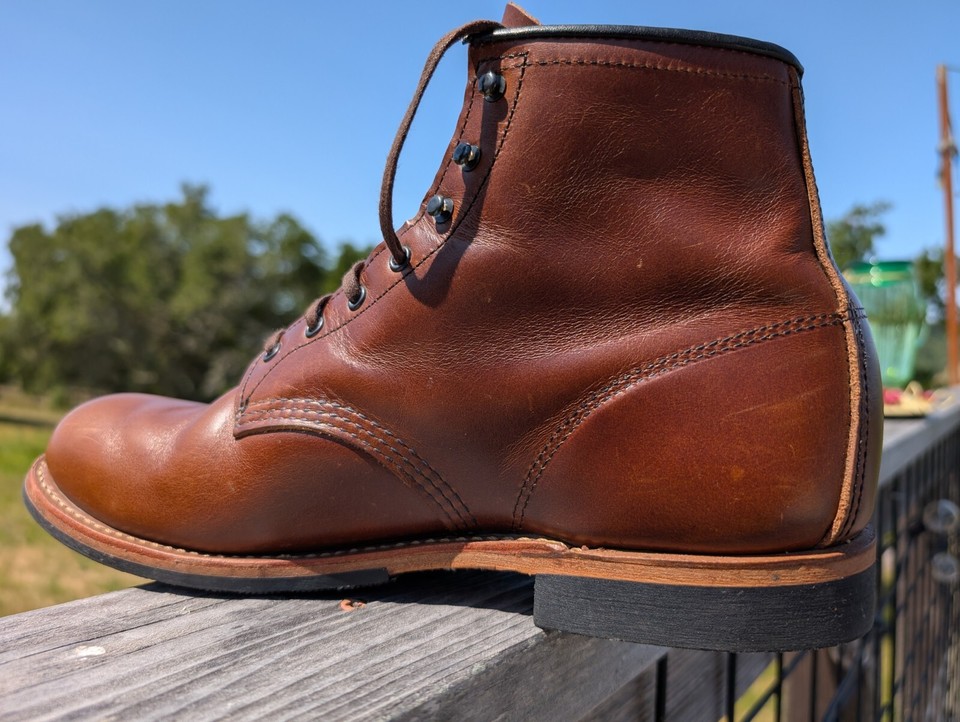 Red Wing Heritage Beckman 9422 10.5D Cigar Excalibur Leather | eBay