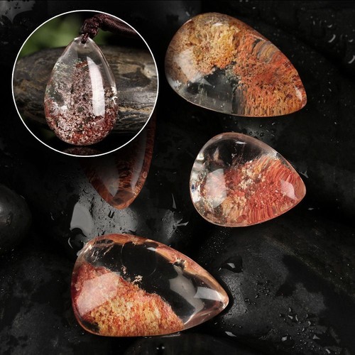 Jewelry Ghost Phantom Quartz Healing Stone Gemstone Pendant Natural ...