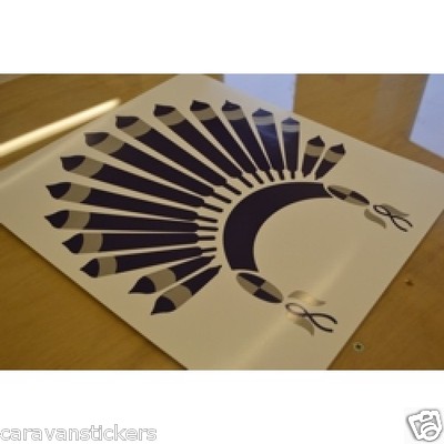 AUTOTRAIL Motorhome Headress - (TWO COLOUR) - Sticker Decal Graphic ...