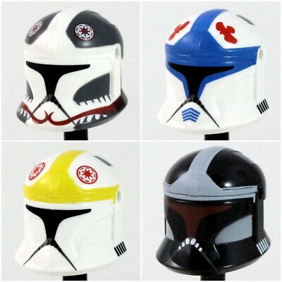 Custom P1 CLONE PILOT HELMET for Star Wars Minifigures -Pick the Style ...