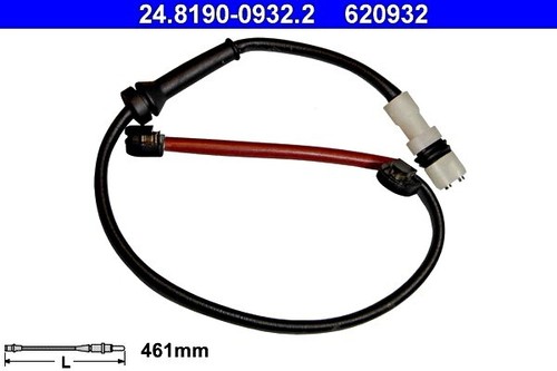 ATE Brake Pad Wear Warning Contact Disc Brake For PORSCHE Boxster ...