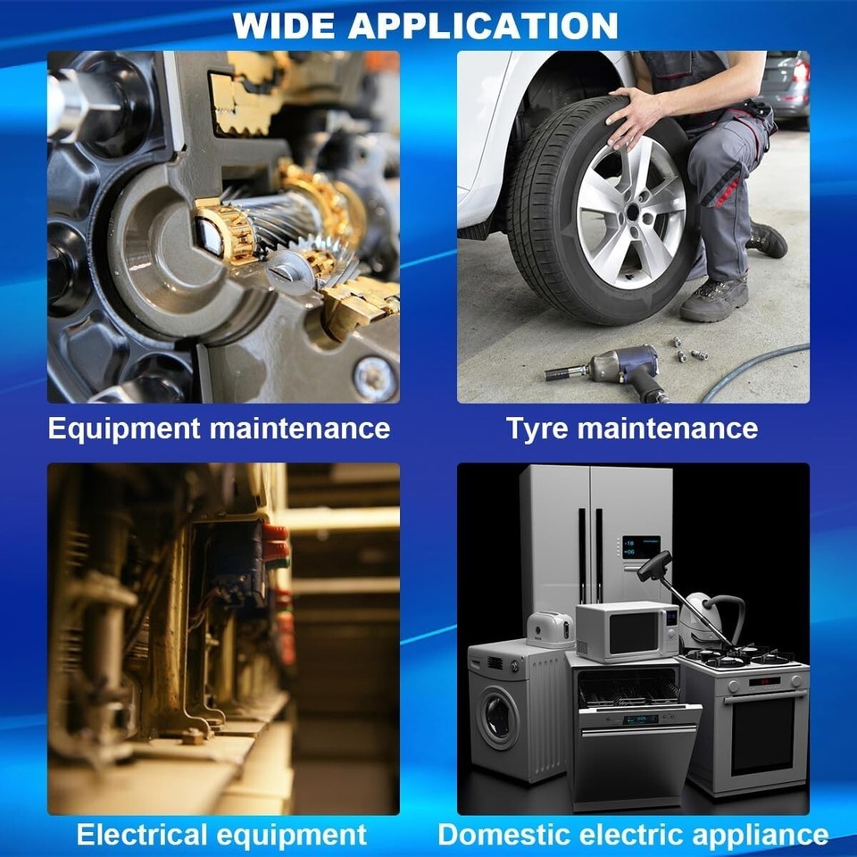 Rahish Tools Thread Lock Blue, 243 Threadlocker Medium Strength ...