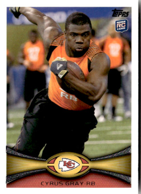 2012 Topps #146 Cyrus Gray Rookie RC | eBay