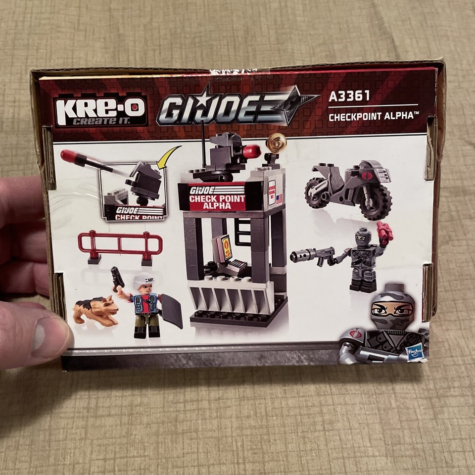 KRE-O A3361 CHECKPOINT ALPHA FIREFLY LAW & ORDER GI JOE HASBRO TOYRUS ...