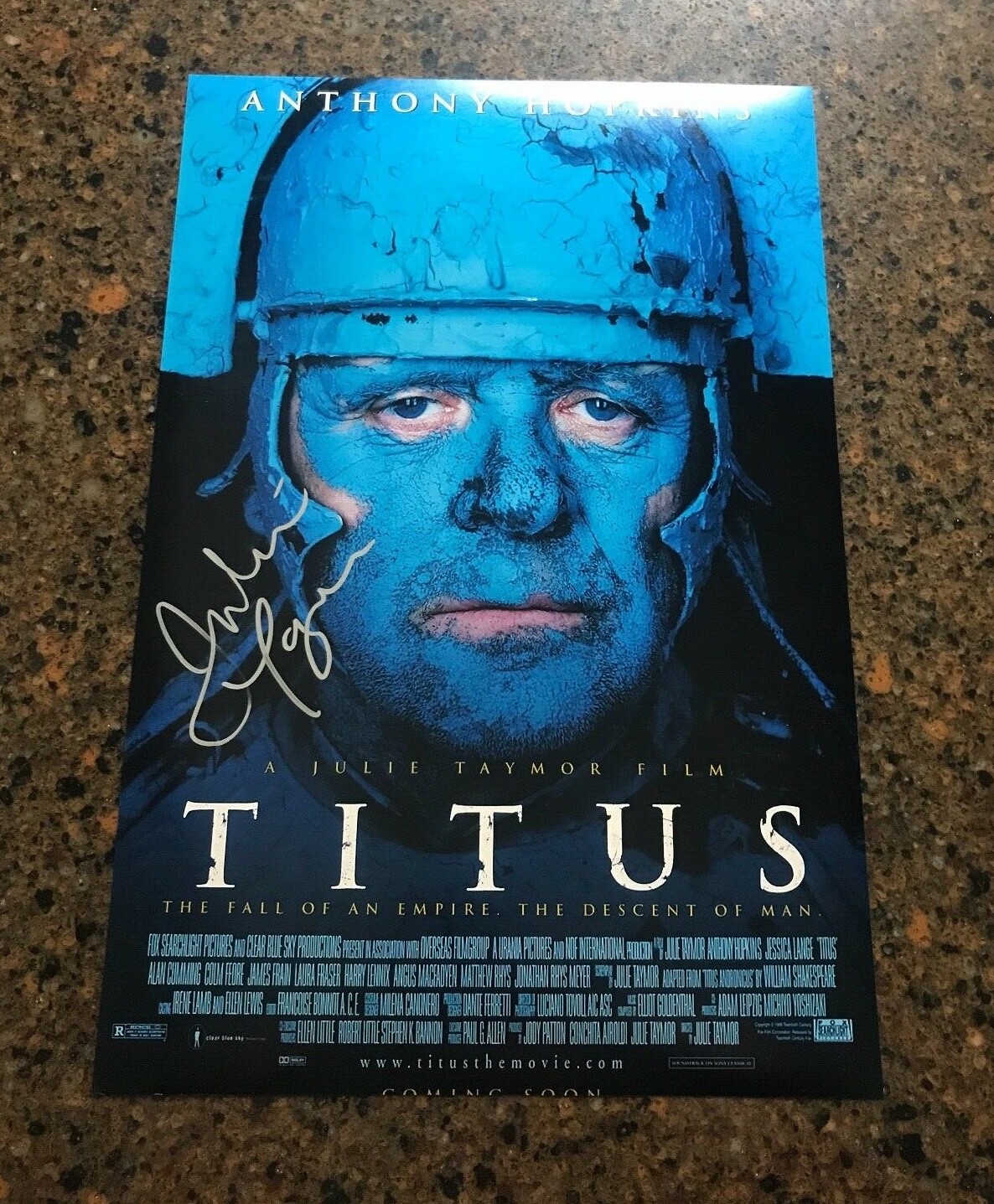 * JULIE TAYMOR * signed autographed 12x18 poster * TITUS * 1 | eBay