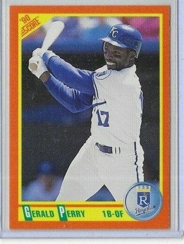 1990 Score Traded #28T Gerald Perry Kansas City Royals | eBay