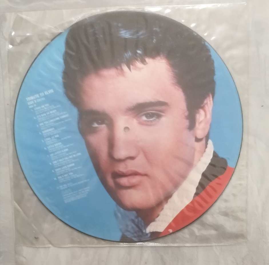 ELVIS PRESLEY~Tribute To Elvis~2 LP Picture Discs~BMG 1987~Play great ...