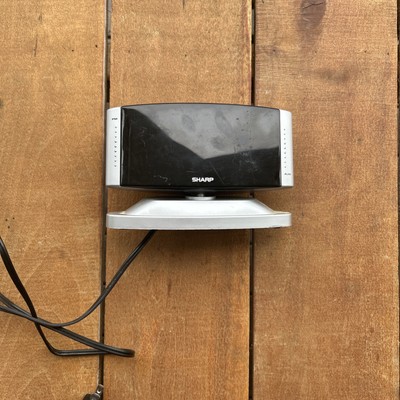 SHARP Model SPC033 Easy Read LARGE RED LED Number Display ALARM CLOCK ...