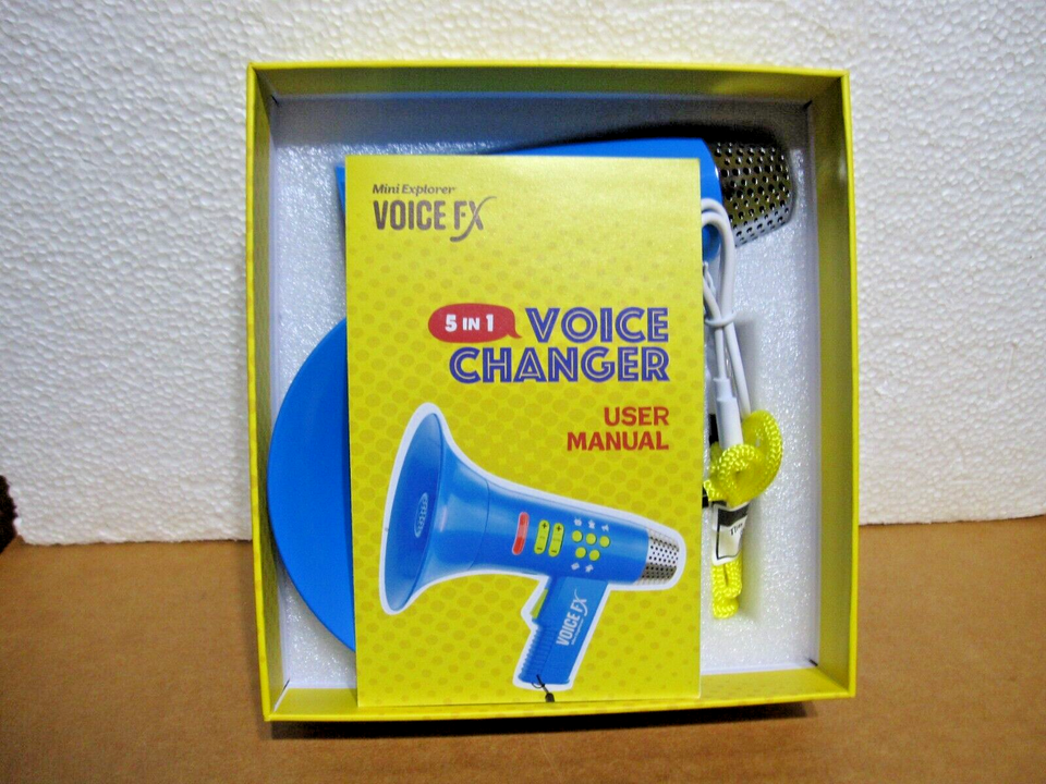 NEW=VOICE CHANGER FOR KIDS=VOICE CHANGING DEVICE=RECHARGEABLE=NO MORE ...