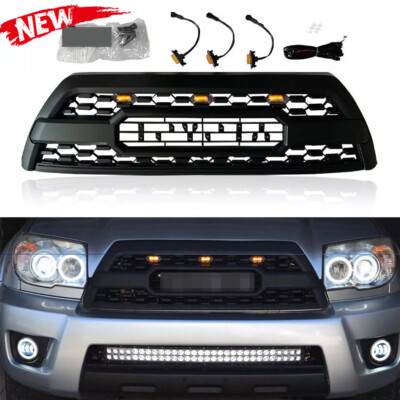 Front Grille For 2006 2007 2008 2009 4Runner Grill with LED Lights ...