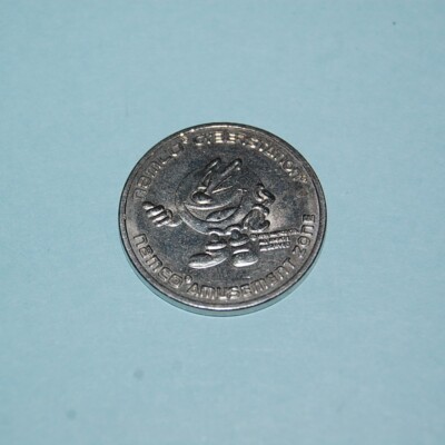 Namco Cyberstation Amusement Zone Non-Negotiable Metal Game Token | eBay
