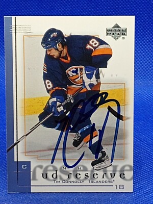 AUTOGRAPH AUTO Tim Connolly 2000-01 UD Reserve #53 | eBay
