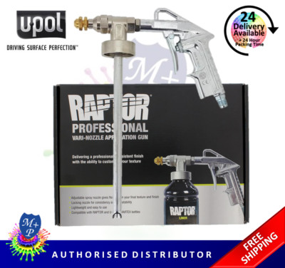 RAPTOR Vari-Nozzle Professional Application Spray Gun U-POL Easy to Use ...