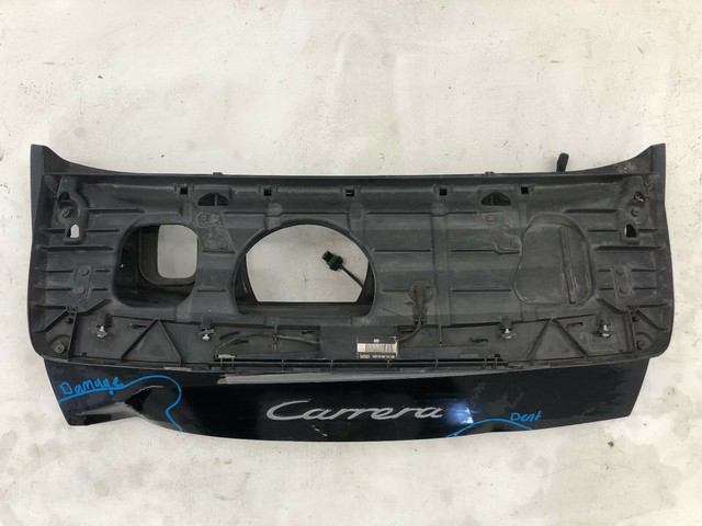Porsche 997 Carrera 911 Rear Engine Hood Deck Trunk Lid Spoiler Wing ...
