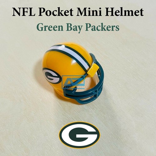 NFL Pocket Mini 1.5" Helmet Green Bay Packers NFC Football Sports ...
