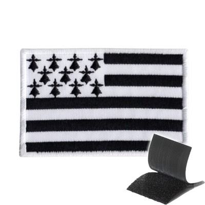 Patch drapeau breton Ecusson bretagne patch militaire ecusson scratch ...