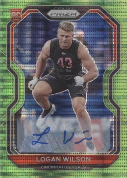2020 Panini Prizm - Rookie Neon Green Pulsar Prizm Autographs #309 ...