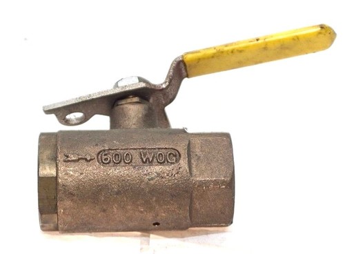 CONBRACO APOLLO 600 WOG BRASS CUT OFF BALL VALVE USED! FAST SHIPPING ...