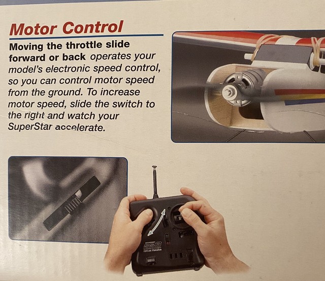 Hobbico Superstar EP RC Airplane Ready to Fly Electric RTF for sale ...