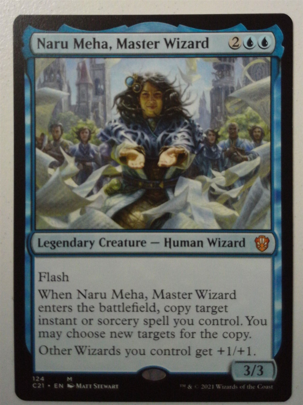 Naru Meha, Master Wizard *Mythic Rare* Magic MtG x1 Commander 2021 | eBay