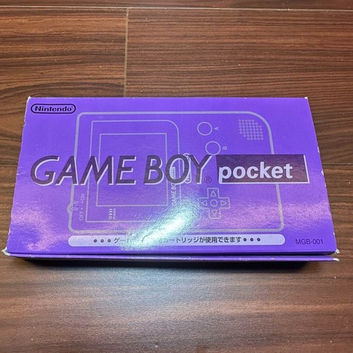 Gameboy Pocket Clear Purple Body 2080 From Japan | eBay