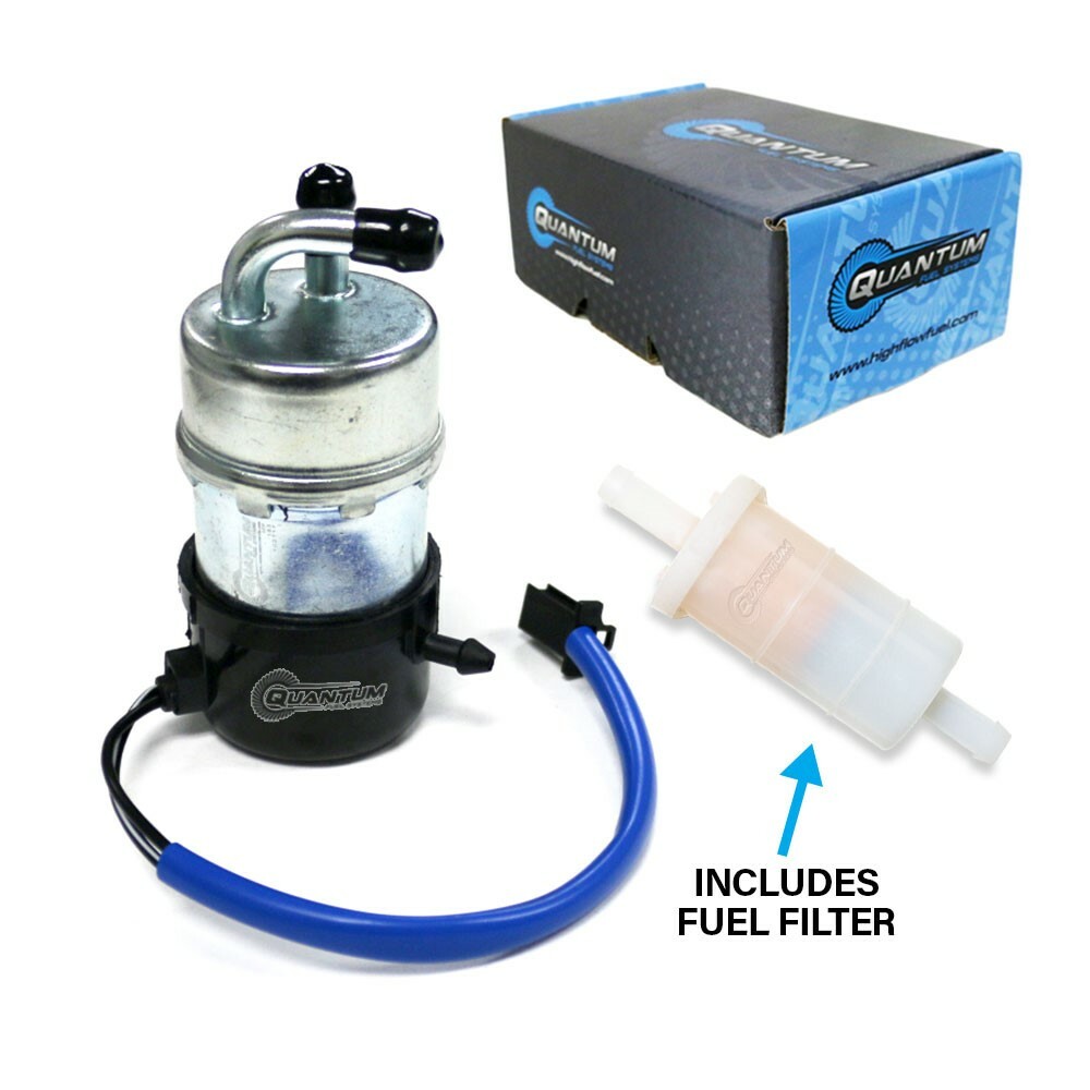 QFS Electric Fuel Pump +Filter for 1999-2007 Yamaha Road Star 5VN-13907 ...