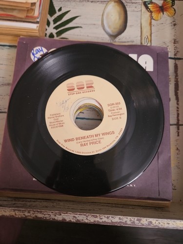 45 RPM RAY PRICE: I'D DO IT ALL OVER AGAIN + WIND BENEATH MY WINGS VG ...