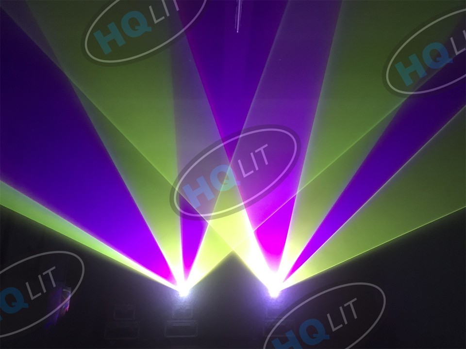 IOS Android App Edit 5W Full Color RGB DMX DJ Show Stage Projector ...