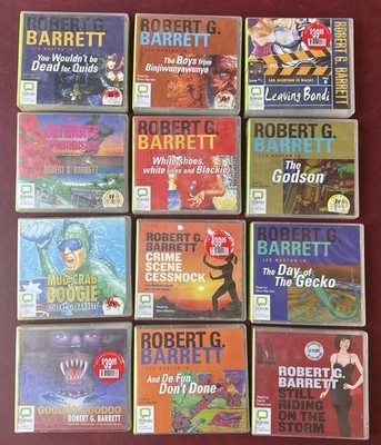 Robert G. Barrett Audio Books CD Set x12 Titles Dino Marnika Unabridged ...