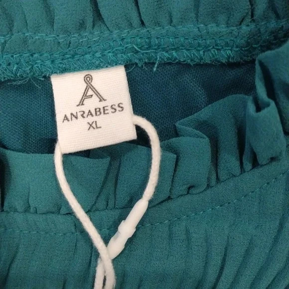 Anrabess Pleated Chiffon Dress SIZE XL | eBay