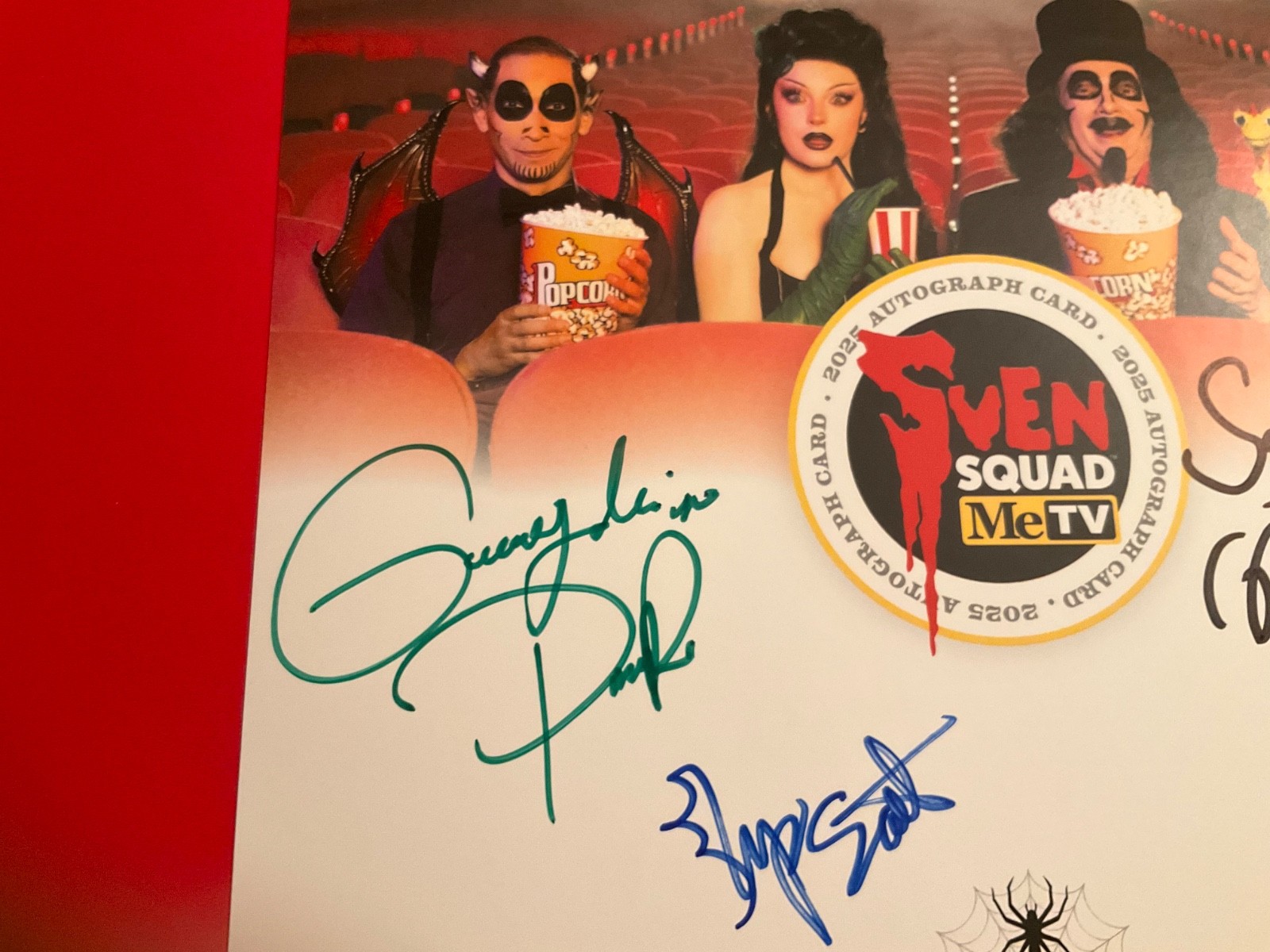 RARE Svengoolie SDCC Sven Squad autographs PLUS Exclusive 5 card ...