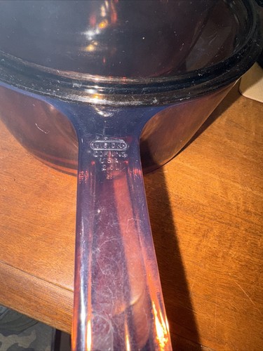 Vintage Vision Corning Ware Amber Glass Cookware 6 Piece Set Pyrex | eBay