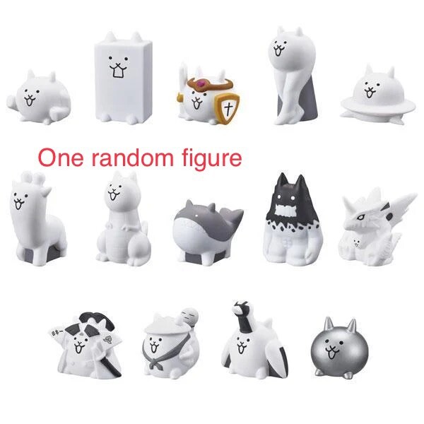 Bandai The Battle Cats Nyanko Great War Kids Cat Japan Random 1 Figure ...