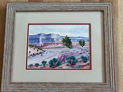 ROBERT DRAPER ORIGINAL WATERCOLOR PAINTING SIGNED/ FRAMED 14.5" X 12.5 ...