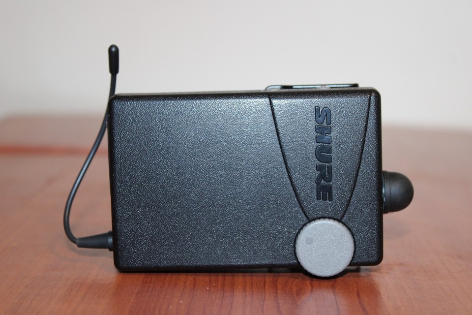 SHURE P4R-HF WIRELESS BODY PACK RECEIVER USED | eBay