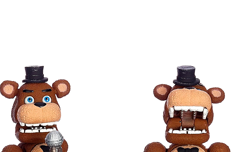 ANIMATRONIC FREDDY FAZBEAR action figure size 8" FNAF five nights at ...