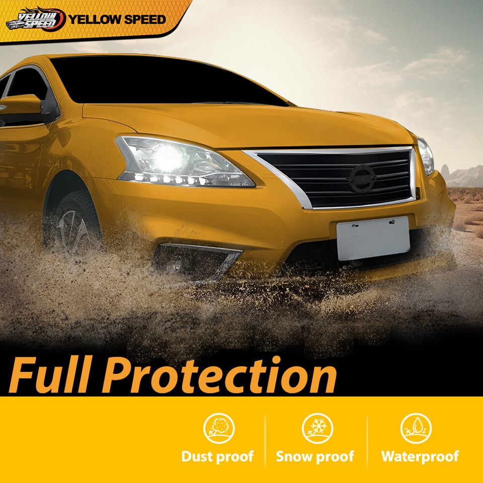 Fit For 2013-2015 Nissan Sentra Grille Chrome Shell W/ Black Insert ...