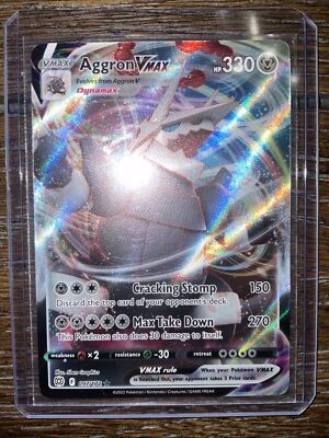 Aggron VMAX 097/172 - Brilliant Stars - Ultra Rare Pokemon Card - Near ...