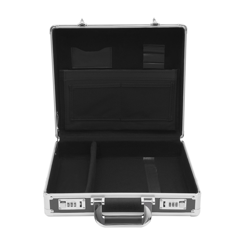Executive Aluminium Hard Case Business Briefcase Attache Travel Case ...