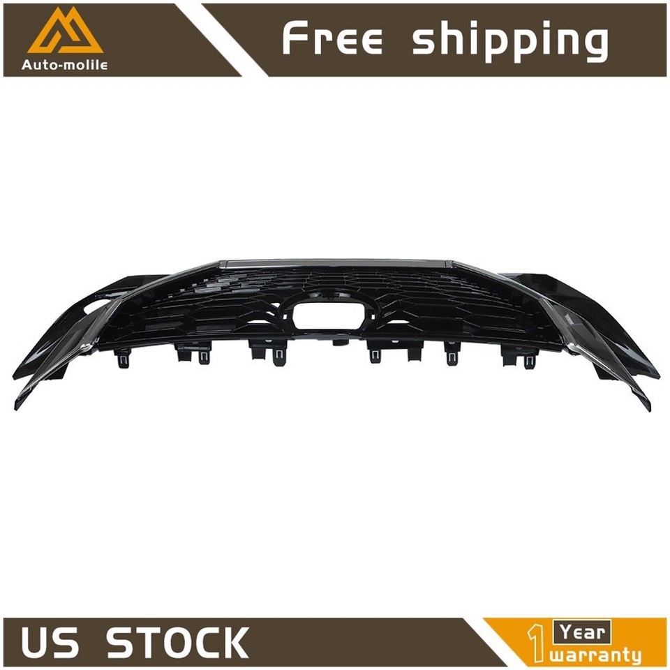 Front Bumper Upper Grille Assembly For Nissan Sentra 2020 2021 62310 ...