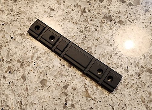 Ruger 10/22 22 LR Scope Mount Black Weaver Rail | eBay