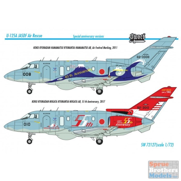 SWD72127 1:72 Sword U-125A JASDF Anniversary Versions | eBay