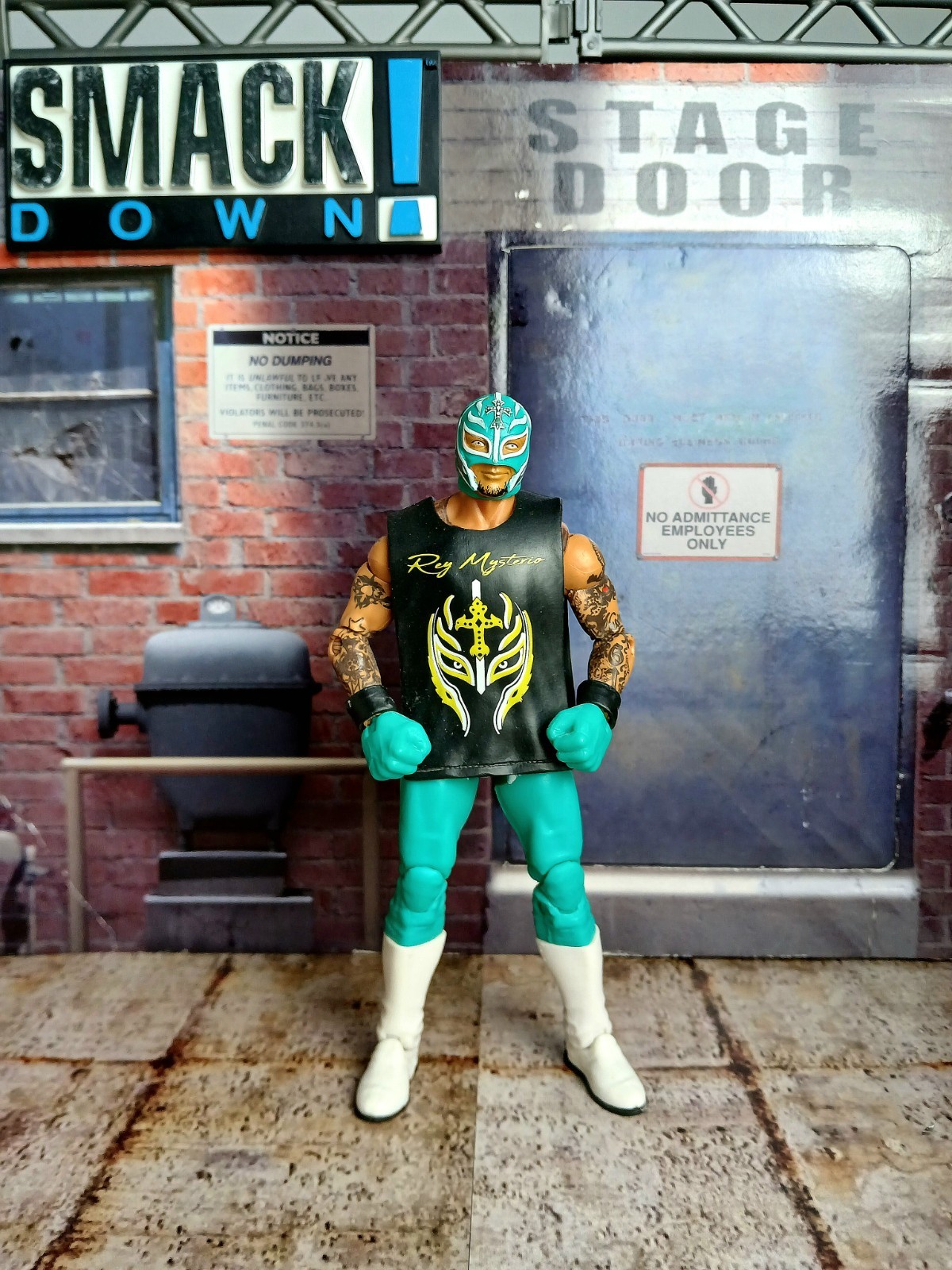 WWE REY MYSTERIO MATTEL WRESTLING ACTION FIGURE ELITE COLLECTION SERIES ...