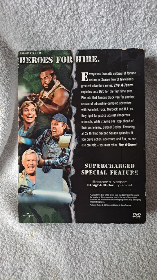 THE A-TEAM 1983 SEASON 1-3 DVD BOX SET'S+ THE BLUE MAX DVD | eBay UK