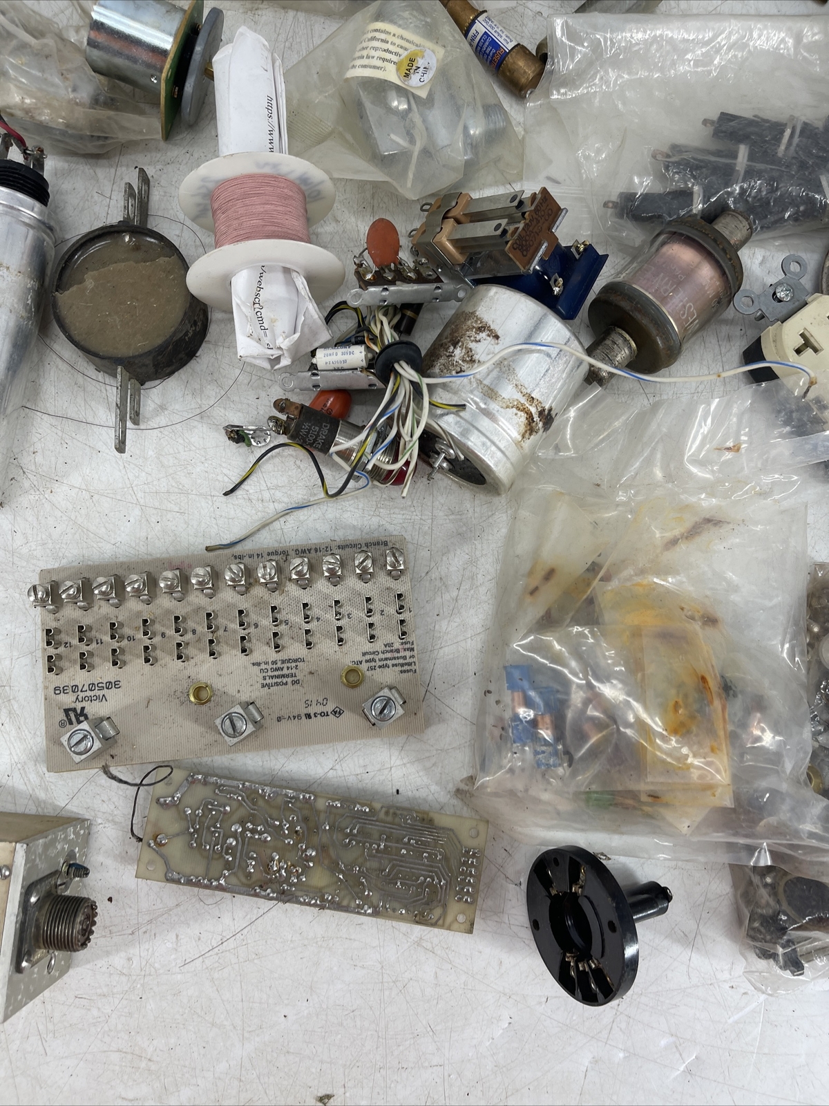 Large LOT of Vintage Electrical Repair Components OVER 15 Pounds | eBay