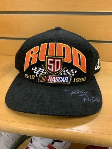 NWT Vintage RICKY RUDD 90s NASCAR 50th Snapback RARE Cap Hat VTG Logo ...