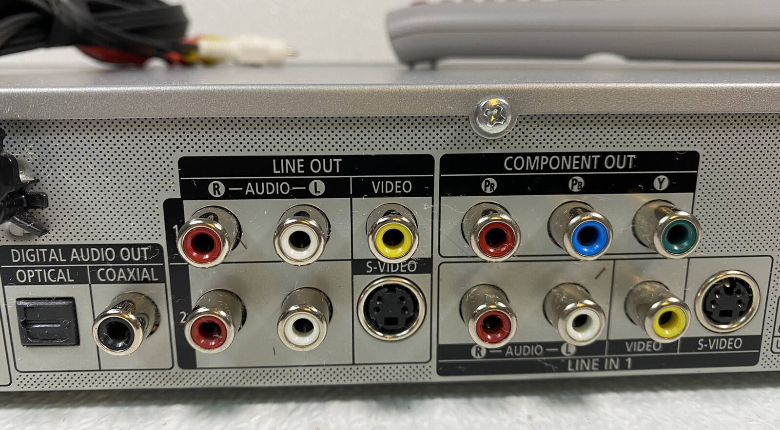 Samsung DVD-R120 DVD Recorder/Player-R/RW RAM Progressive Scan,Tested W ...