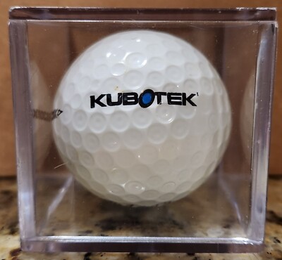 Kubotek/Expert Mold Designer Logo Golf Ball (In display case ...